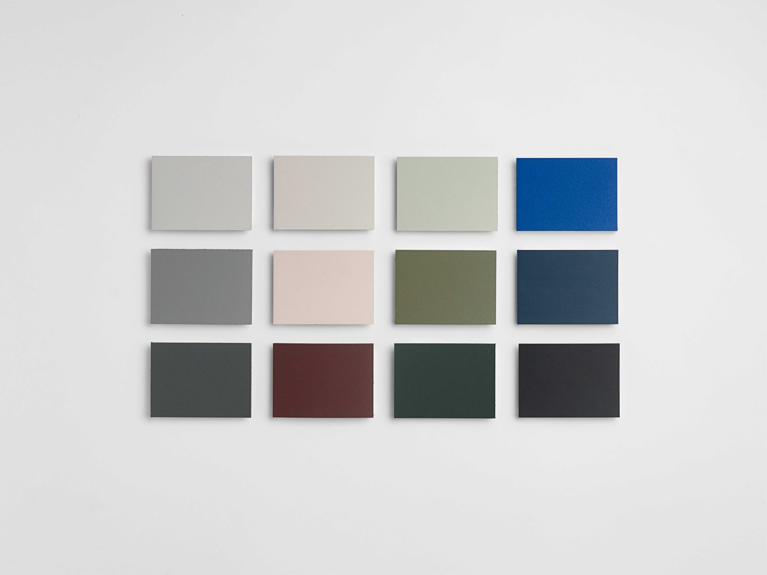 Linoleum farve sample sæt