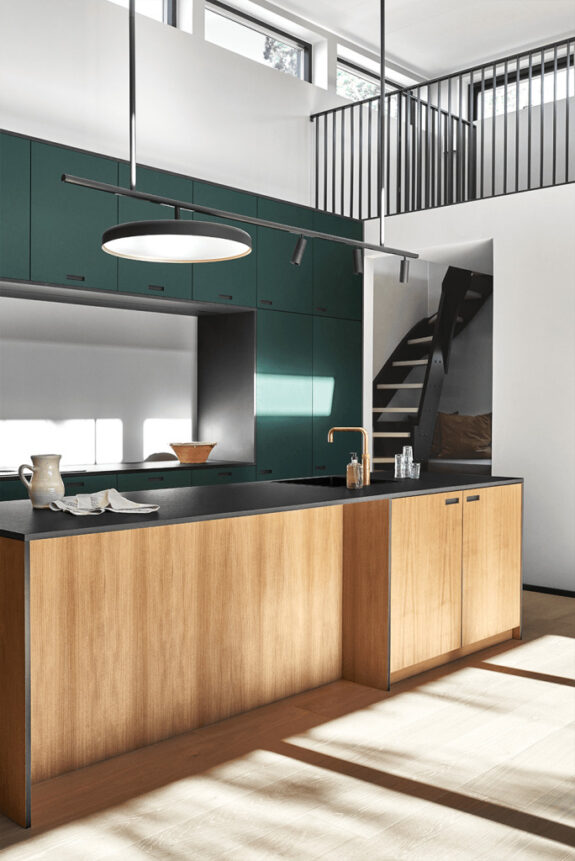 Linoleum kitchen - fronts in Danish design for your kitchen.