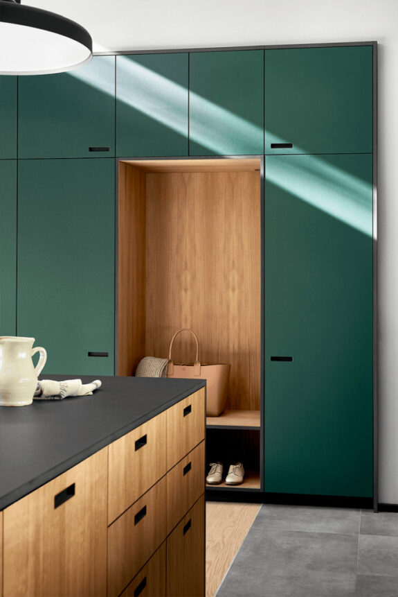 Linoleum kitchen - fronts in Danish design for your kitchen.