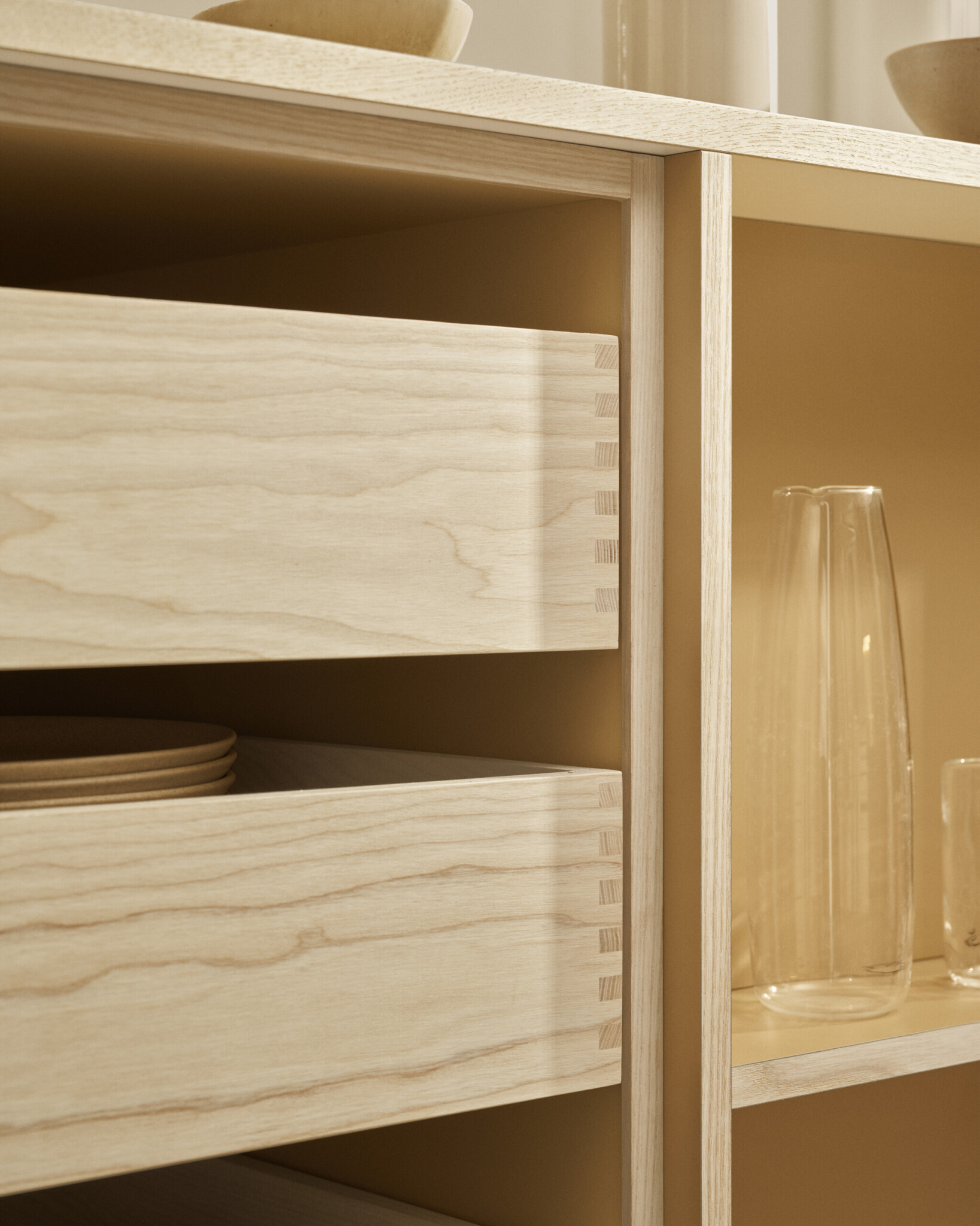 Eksklusive kabinetter i smukke farver